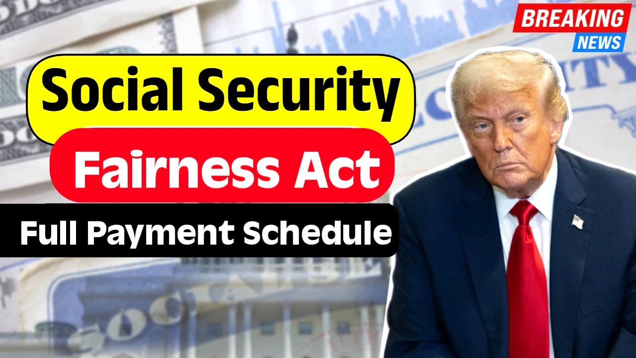 Social Security Fairness Act 2025: Retired Couples Set to Gain Up to ...